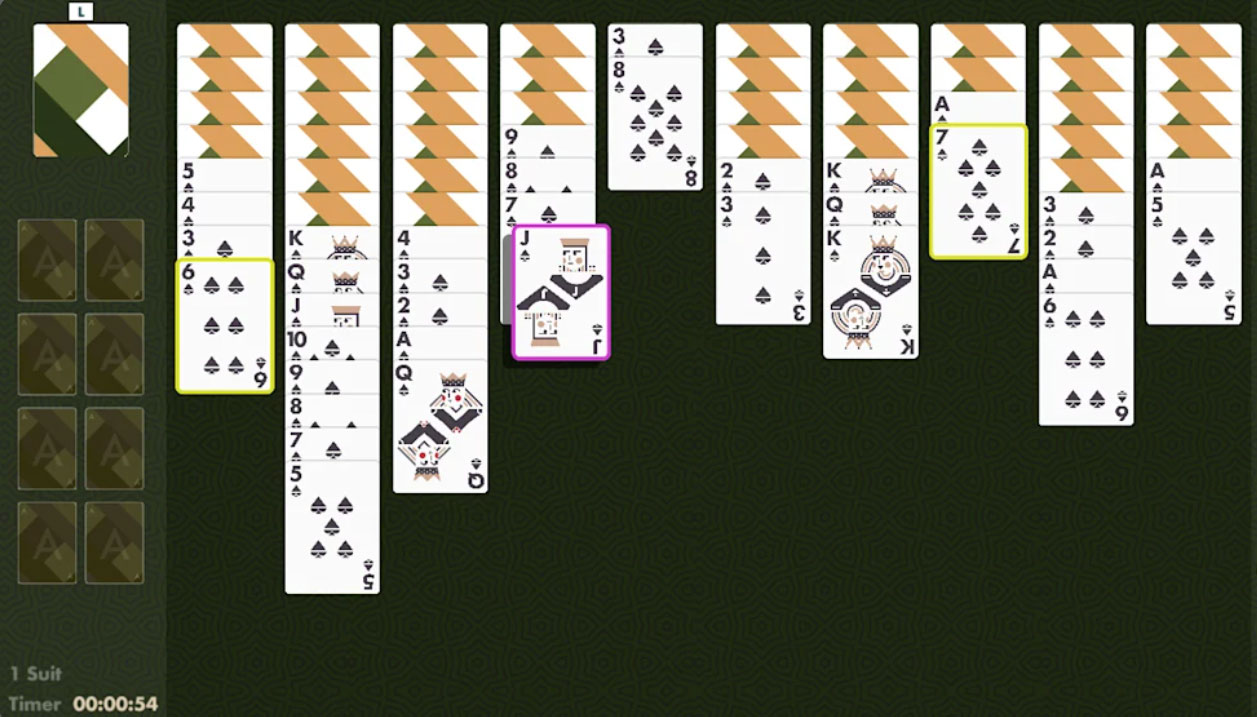 Solitaire Spider Minimal for Nintendo Switch – Review – eShopperReviews