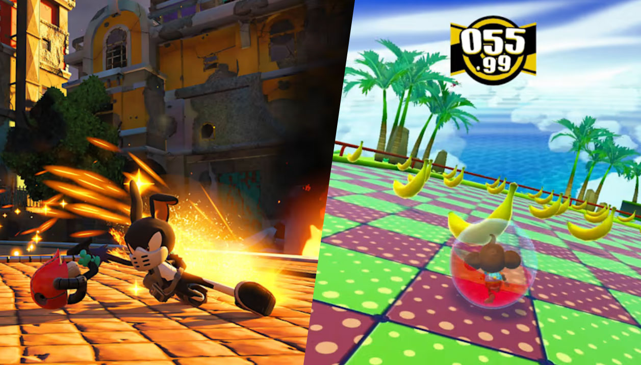 Sonic Forces + Super Monkey Ball: Banana Blitz HD for Nintendo Switch ...