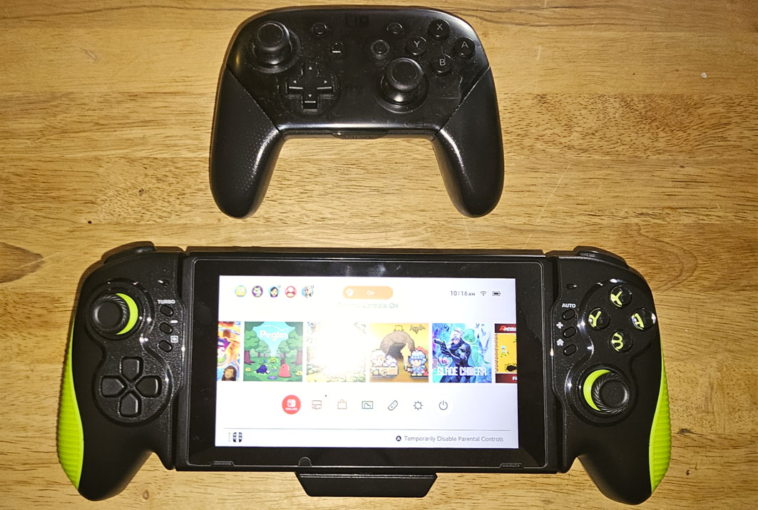 Hawksbill Handheld Controller for Nintendo Switch – Review ...