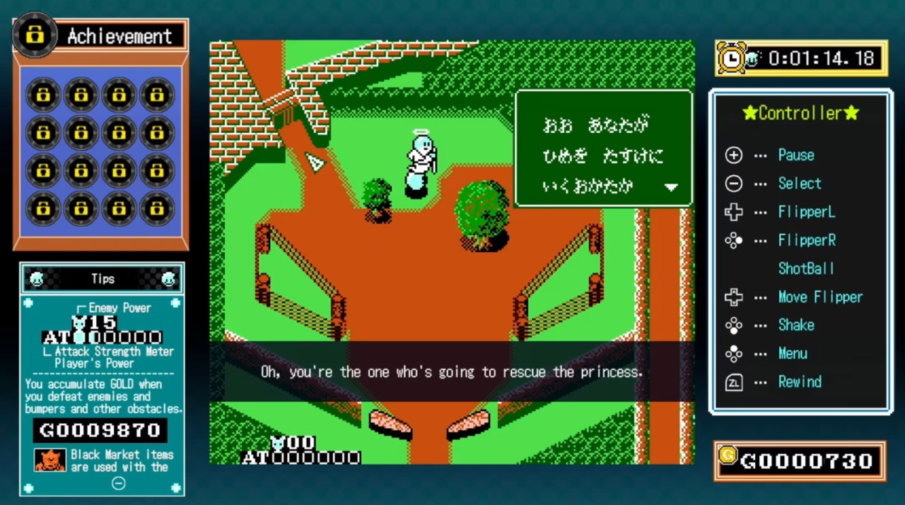 JALECOlle Famicom Ver. Pinball Quest for Nintendo Switch – Review ...