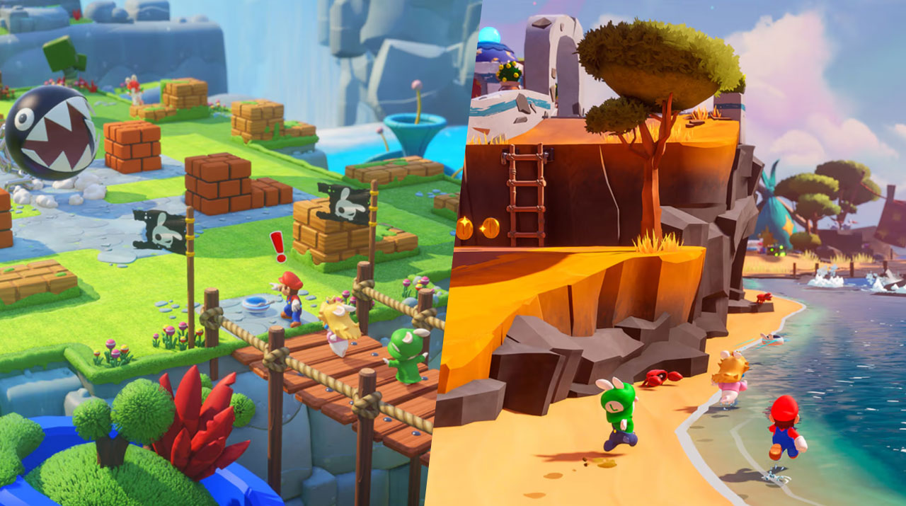 Mario + Rabbids Kingdom Battle / Sparks of Hope Double Pack for ...